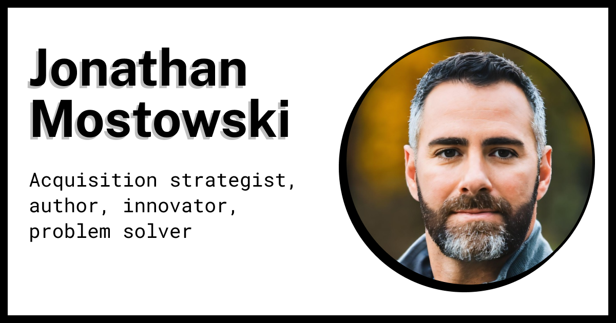 Direct messaging: Jonathan Mostowski - GovFresh